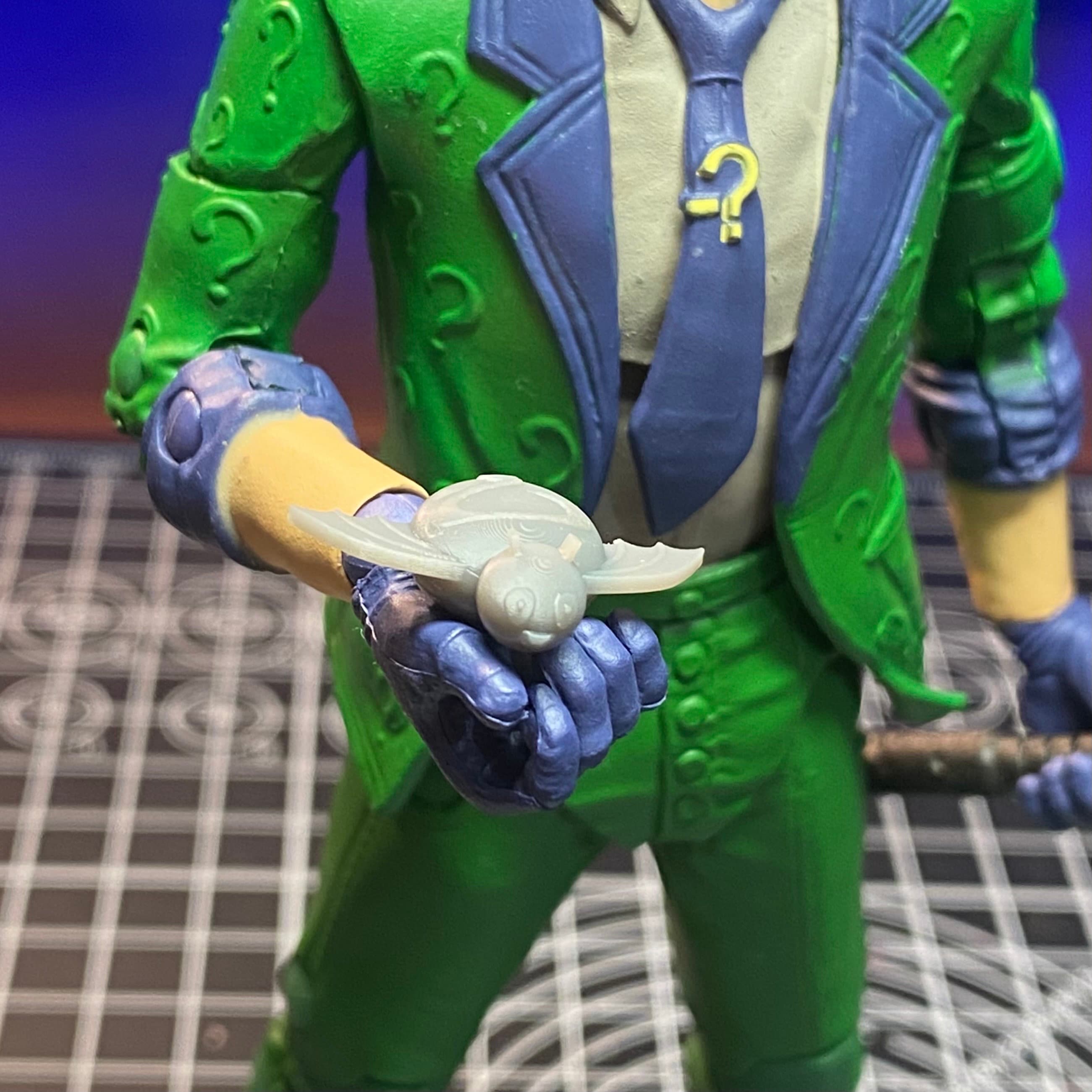 Mcfarlane Dc Multiverse Riddler Accessories (1995 Bat Forever) - Etsy