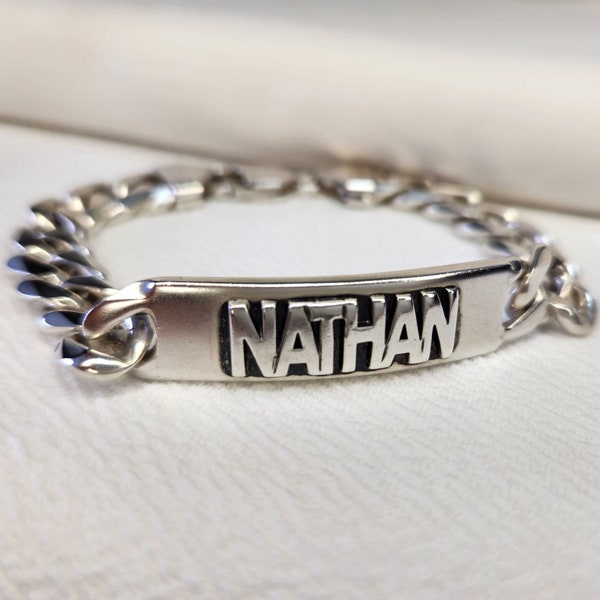 Id Bracelet Men - Etsy