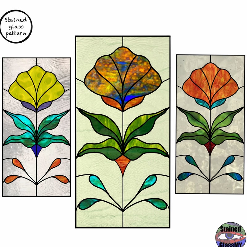 Stained Glass Templates - Etsy