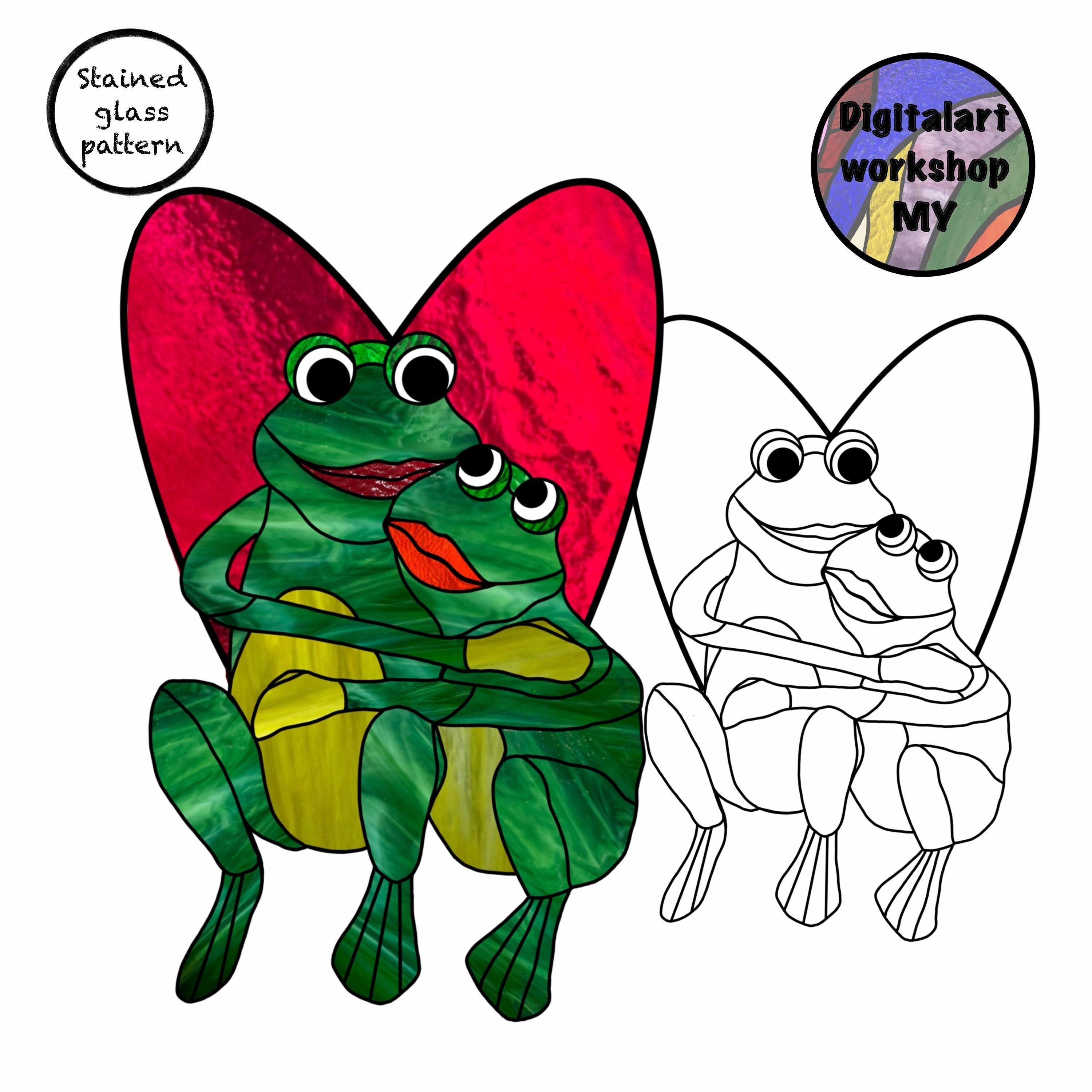 Patterns, Stained Glass Sun Catcher Easy Printable Template for ...