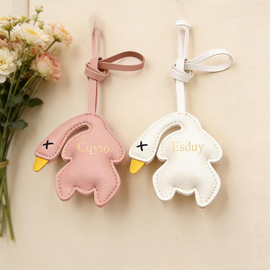 Custom Name Roast Duck Keychain | Personalized Stainless Steel Gift - Etsy