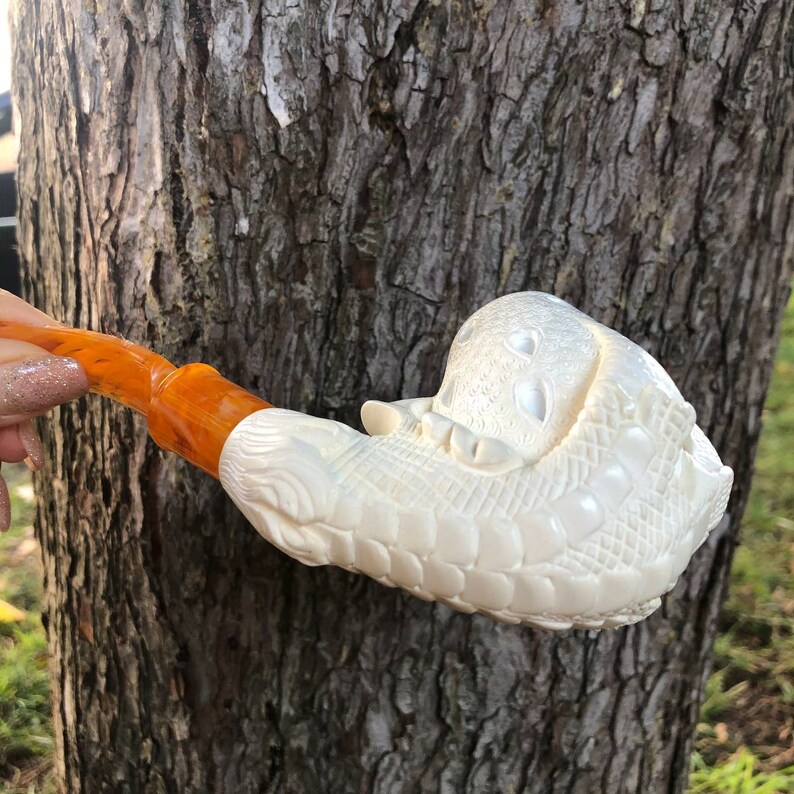 Eagle Claw Meerschaum Pipe Tobacco Pipe Stone Pipe Gift for Him ...