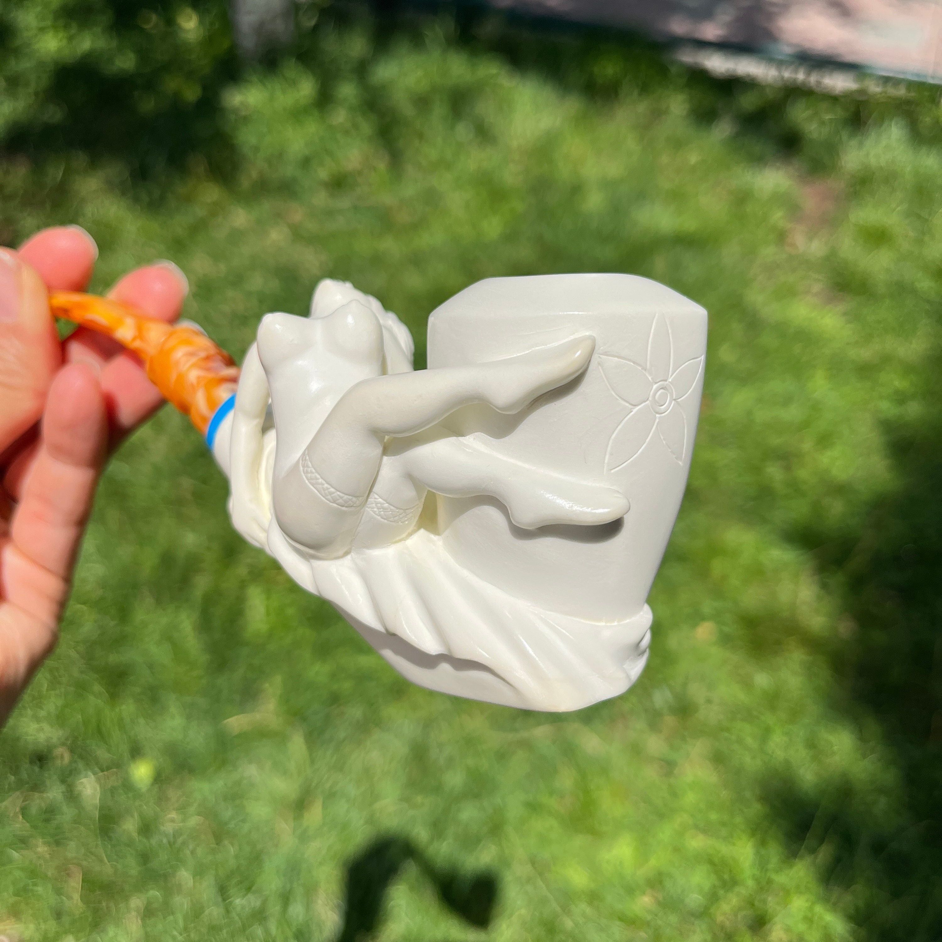 Sexy Lady Meerschaum Pipe| Stone Pipe| Tobacco Pipe| Handmade Pipe ...
