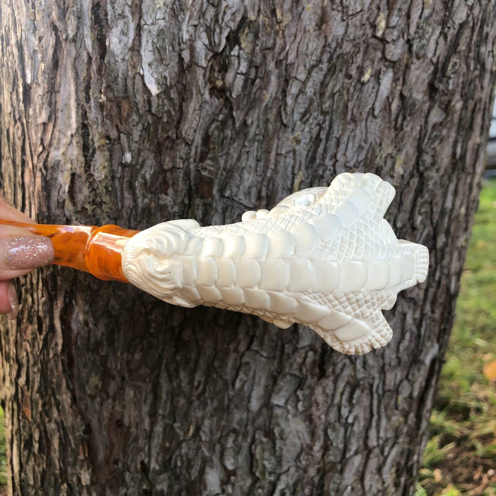 Eagle Claw Meerschaum Pipe Tobacco Pipe Stone Pipe Gift for Him ...