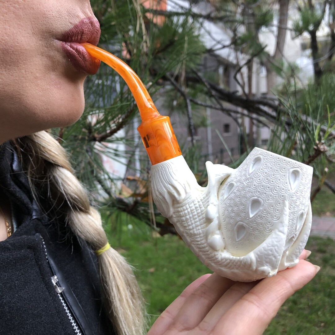 Eagle Claw Meerschaum Pipe Tobacco Pipe Stone Pipe Gift for Him ...