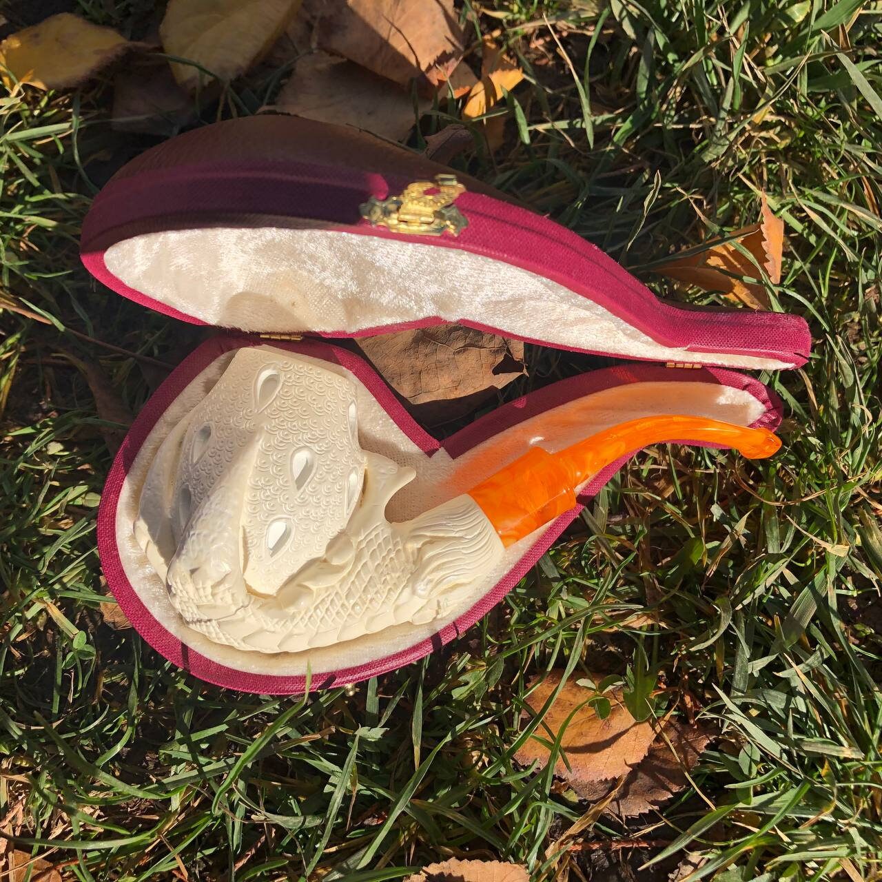 Eagle Claw Meerschaum Pipe Tobacco Pipe Stone Pipe Gift for Him ...