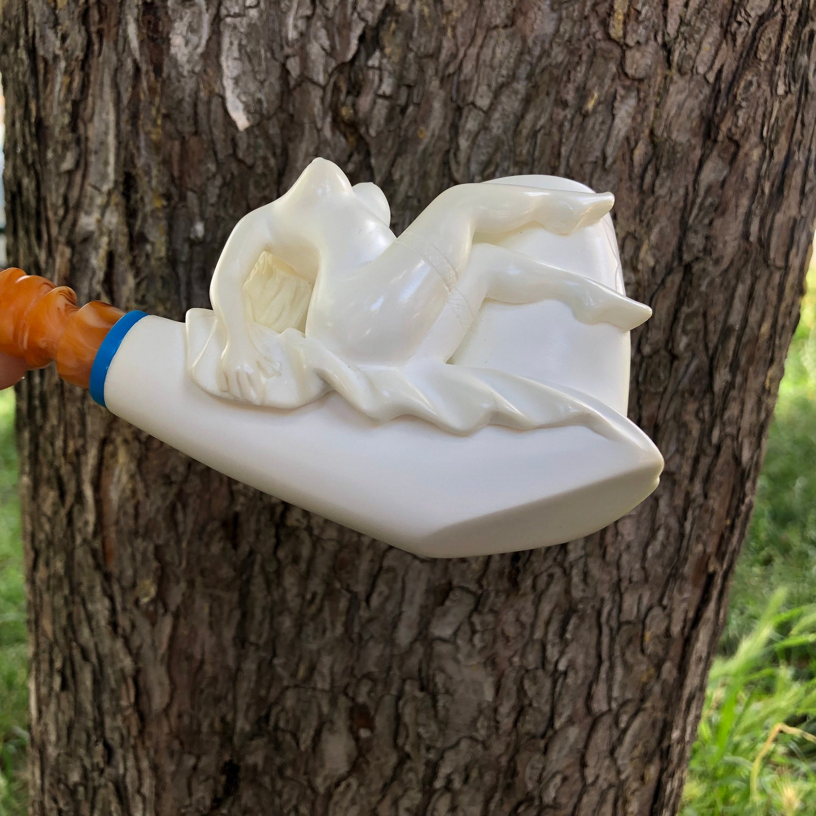 Sexy Lady Meerschaum Pipe| Stone Pipe| Tobacco Pipe| Handmade Pipe ...