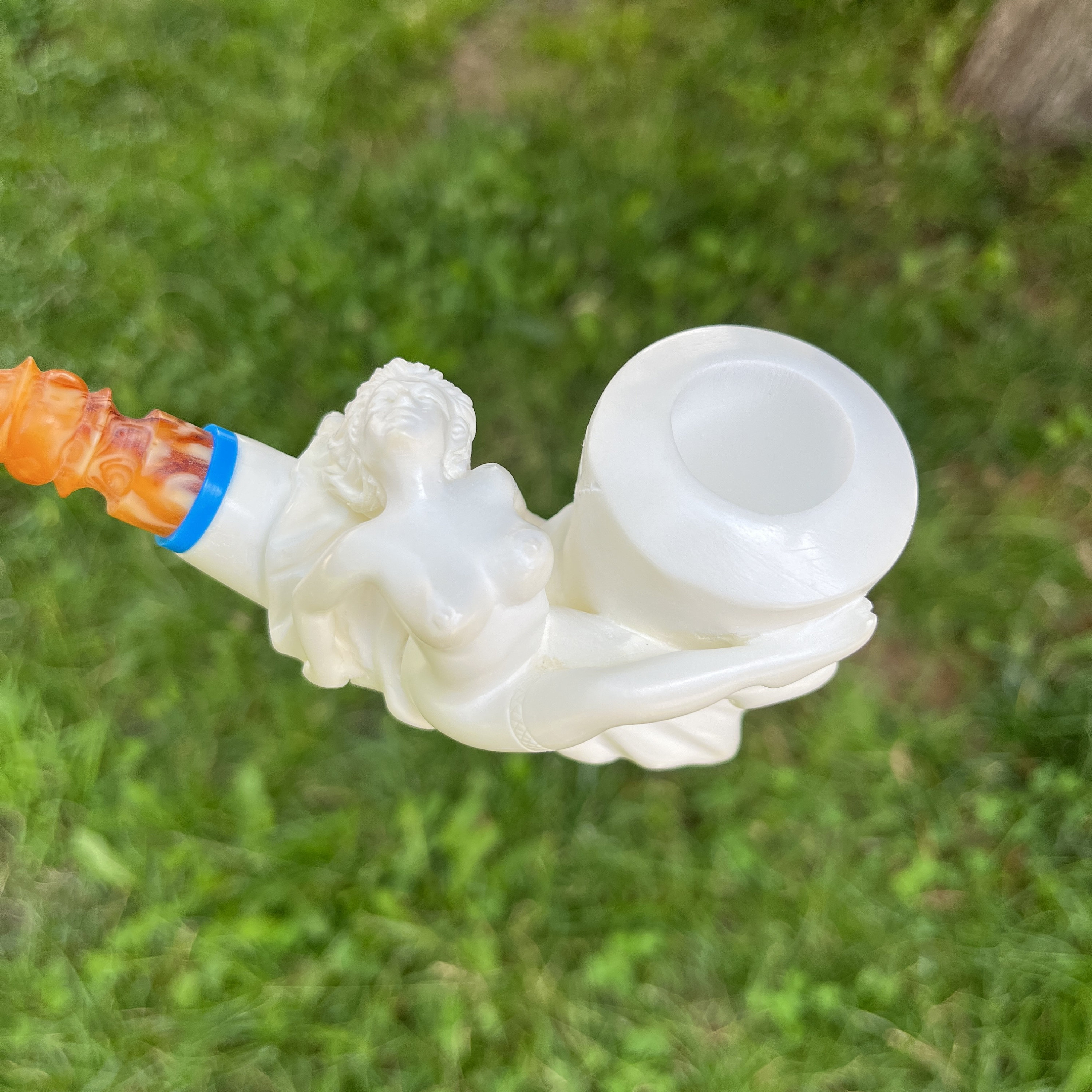 Sexy Lady Meerschaum Pipe| Stone Pipe| Tobacco Pipe| Handmade Pipe ...