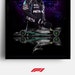 Lewis Hamilton Mercedes Formula 1 W14 Poster - F1 Racing Wall Art Print ...