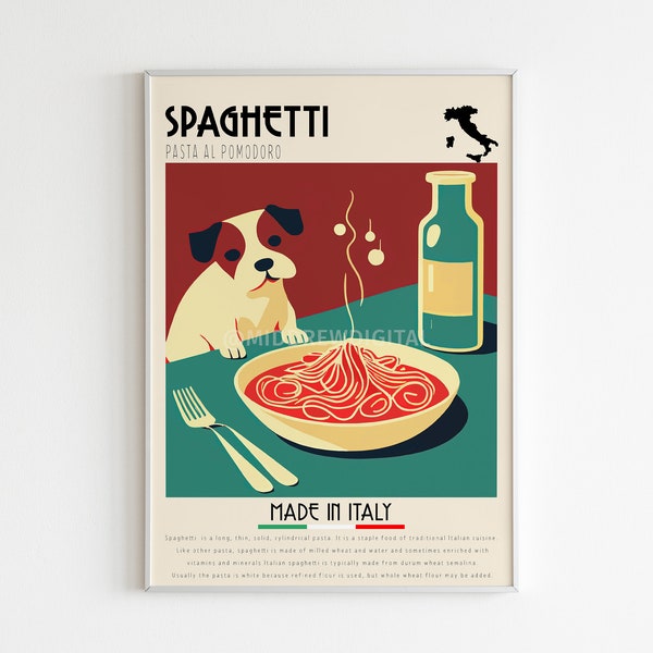 Italian Spaghetti - Etsy