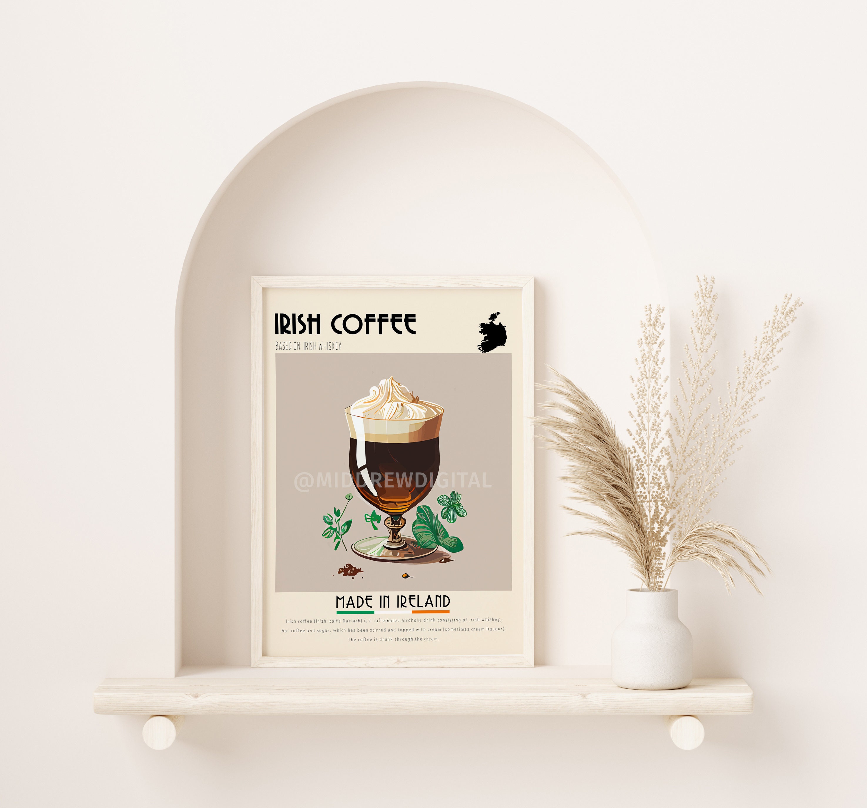 Set of 4 Coffee Poster Cafe Print Espresso French Coffee - Etsy