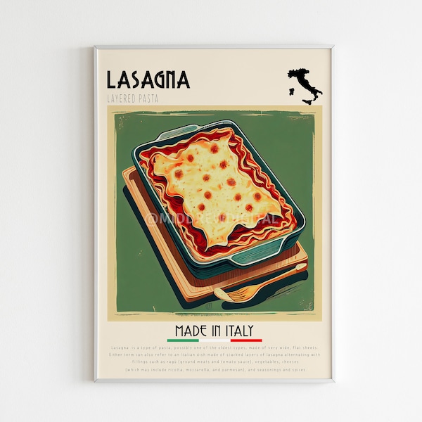 Lasagna - Etsy