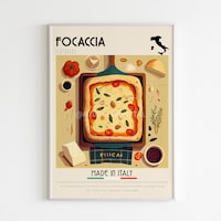 Rustic Pizza Preparation: Digital Oil Painting, Realism Kitchen Art ...
