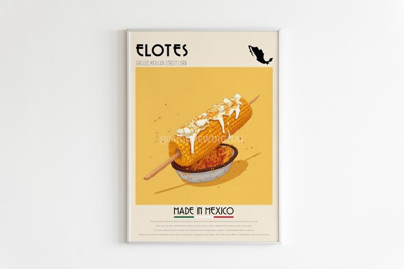 Cartel De Comida Mexicana