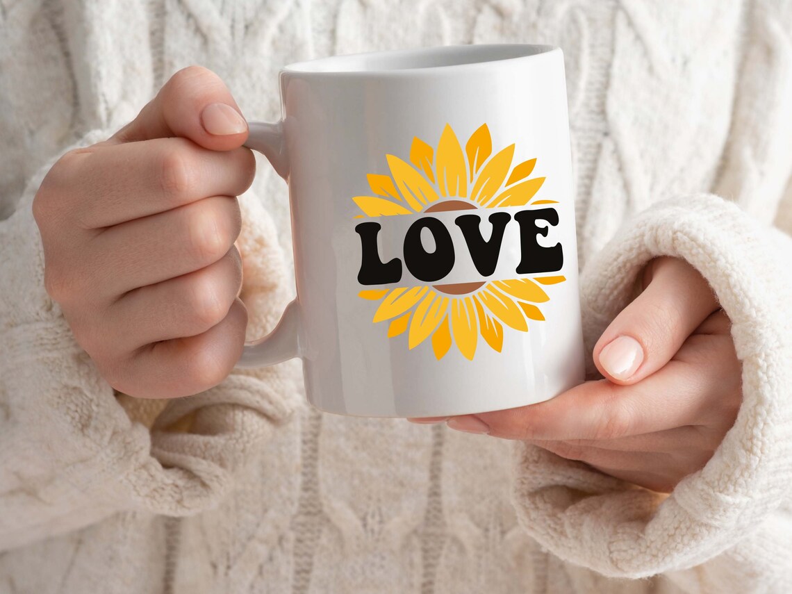 Sunflower SVG Bundle for Half Sunflower Svg for Flower Clipart for ...