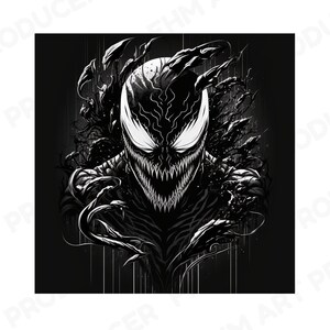 Venom Design Cut File, Superhero Png, Venom Png, Spiderman and Venom ...