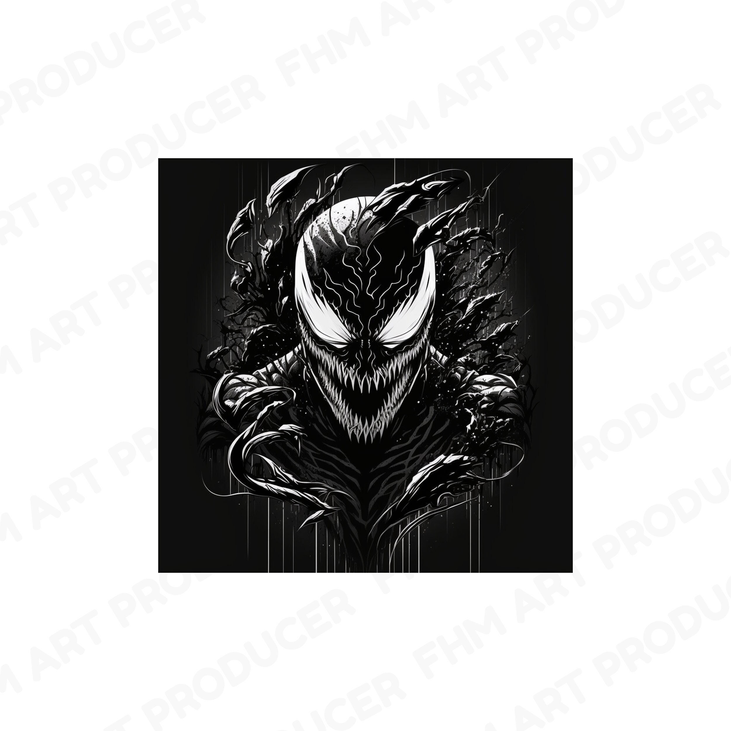 Venom Design Cut File, Superhero Png, Venom Png, Spiderman and Venom ...