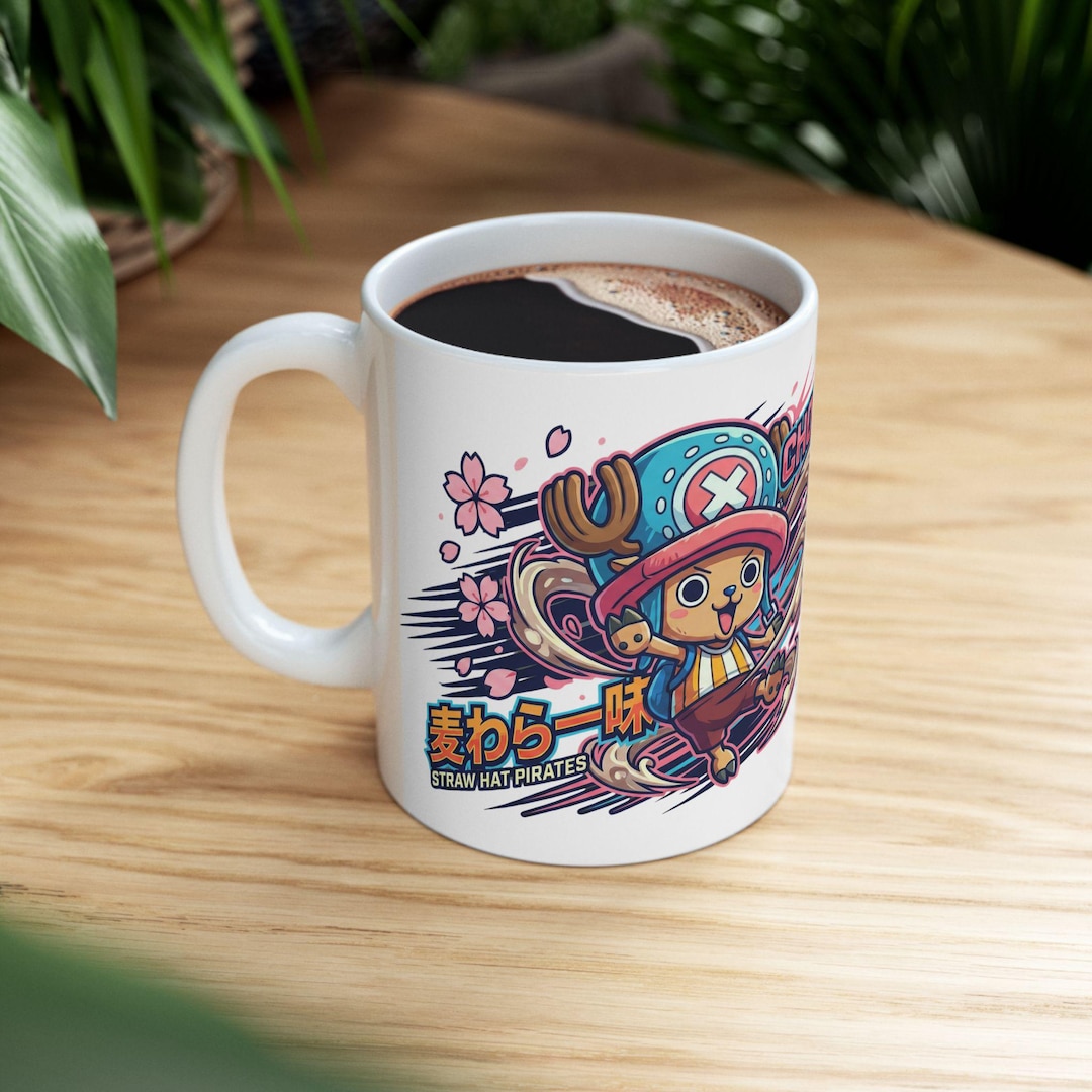 One Piece Chopper Mug, Anime Coffee Cup, Luffy & Straw Hat Pirates Gift ...