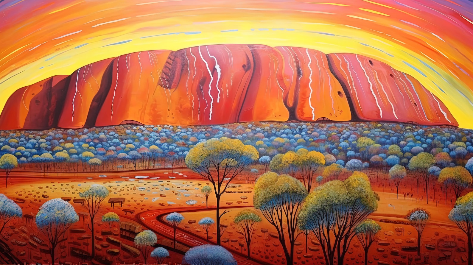 3 Original Beautiful Native Australian Aboriginal Prints Bundle of 3 ...