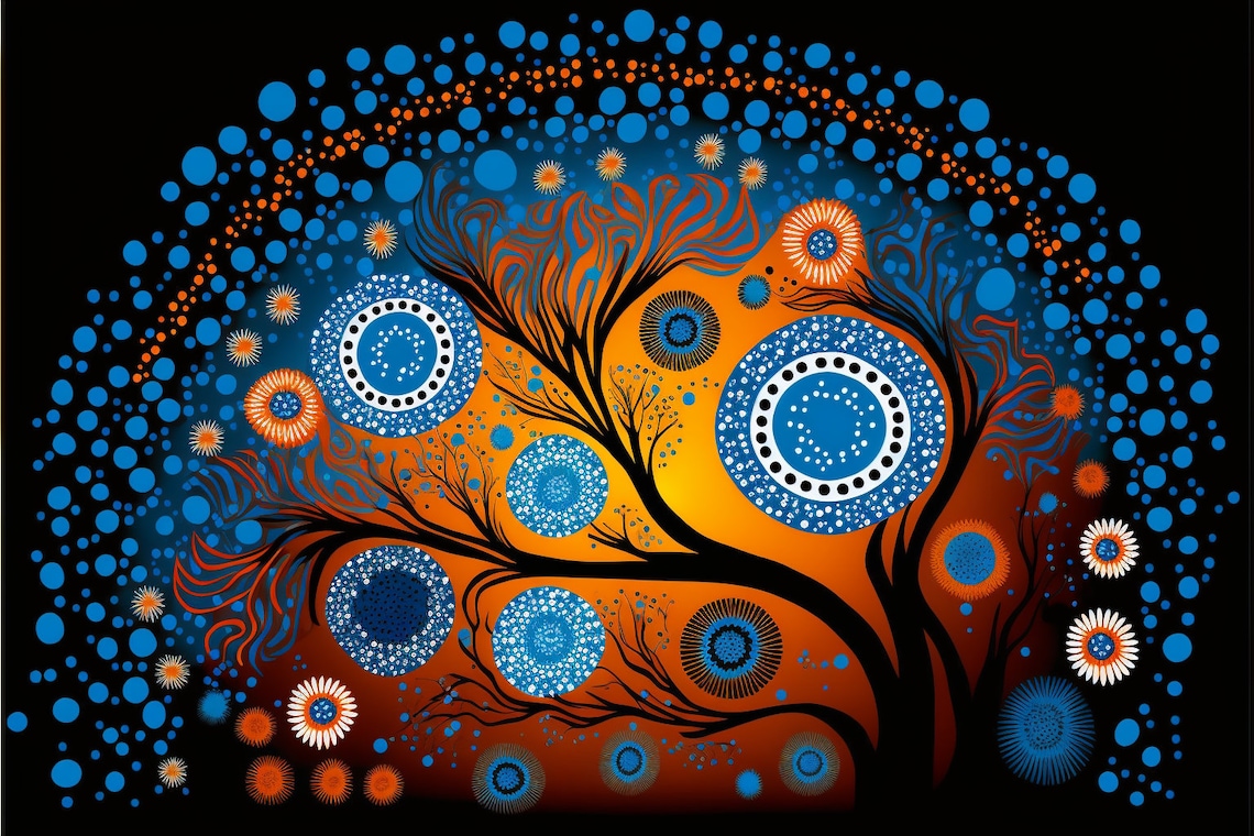 8 Original Beautiful Native Australian Aboriginal Prints Bundle of 8 ...