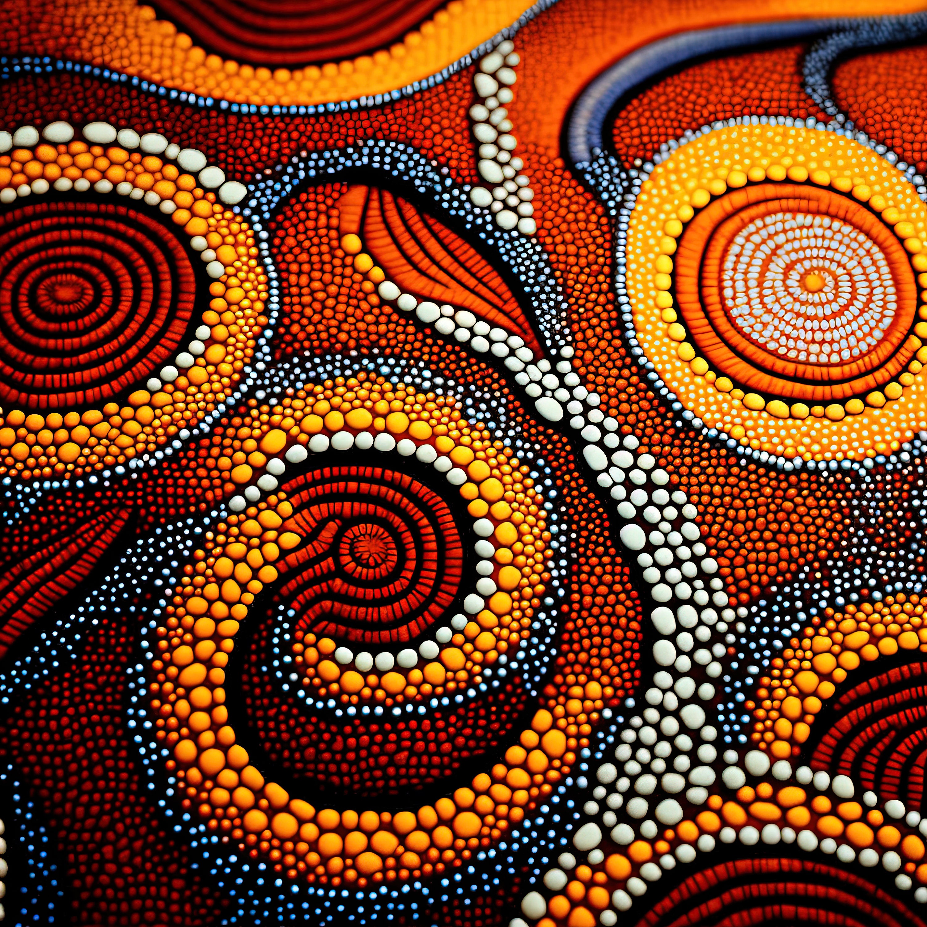 8 Printable Original Beautiful Native Australian Aboriginal Prints ...