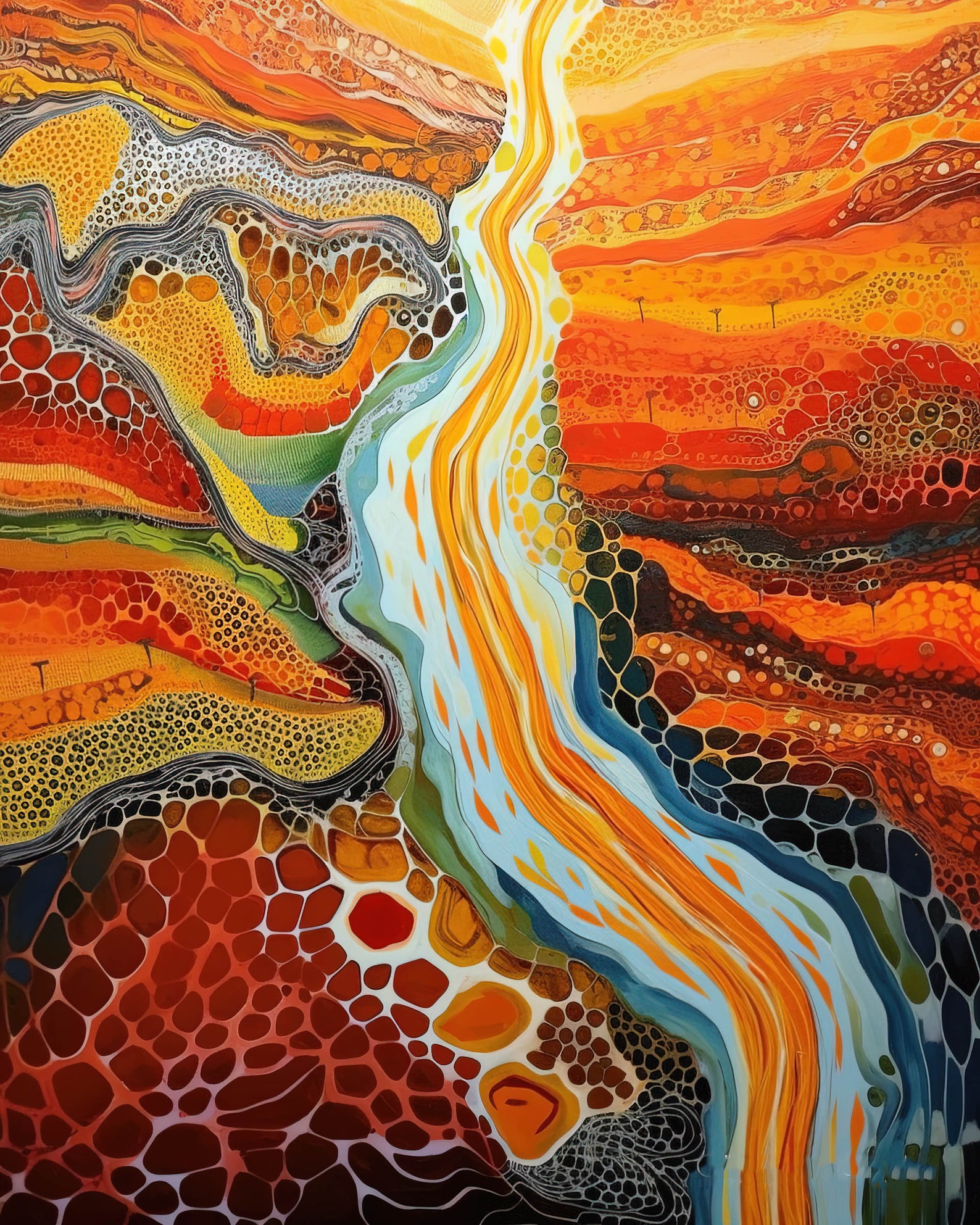 6 Original Beautiful Native Australian Aboriginal Prints Bundle of 6 ...