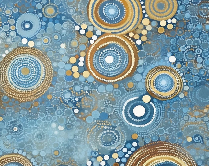 Aboriginal Original the Place of Utopia Acrylic Art Painting on Canvas ...