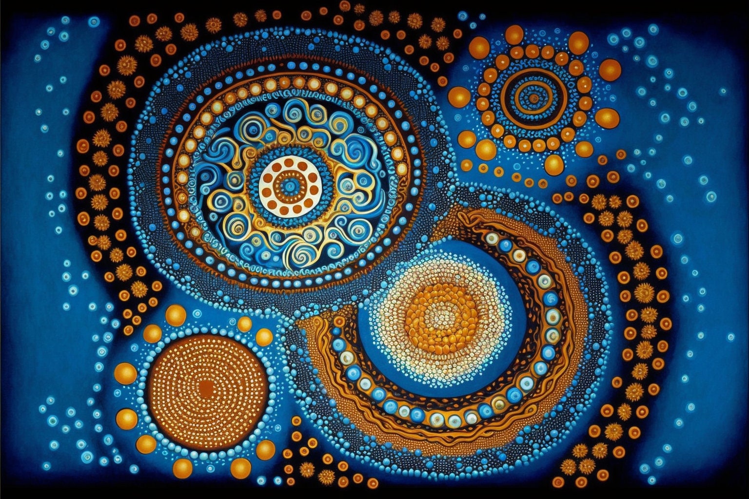 8 Original Beautiful Native Australian Aboriginal Prints Bundle of 8 ...