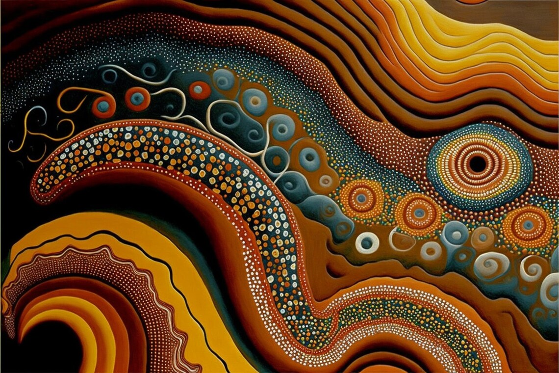 8 Original Beautiful Native Australian Aboriginal Prints Bundle of 8 ...