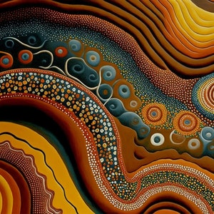 8 Original Beautiful Native Australian Aboriginal Prints Bundle of 8 Digital Prints Eclectic ...