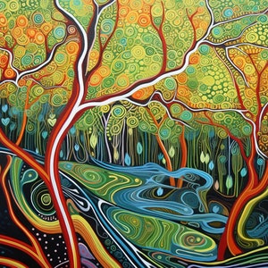 6 Original Beautiful Native Australian Aboriginal Prints Bundle of 6 ...