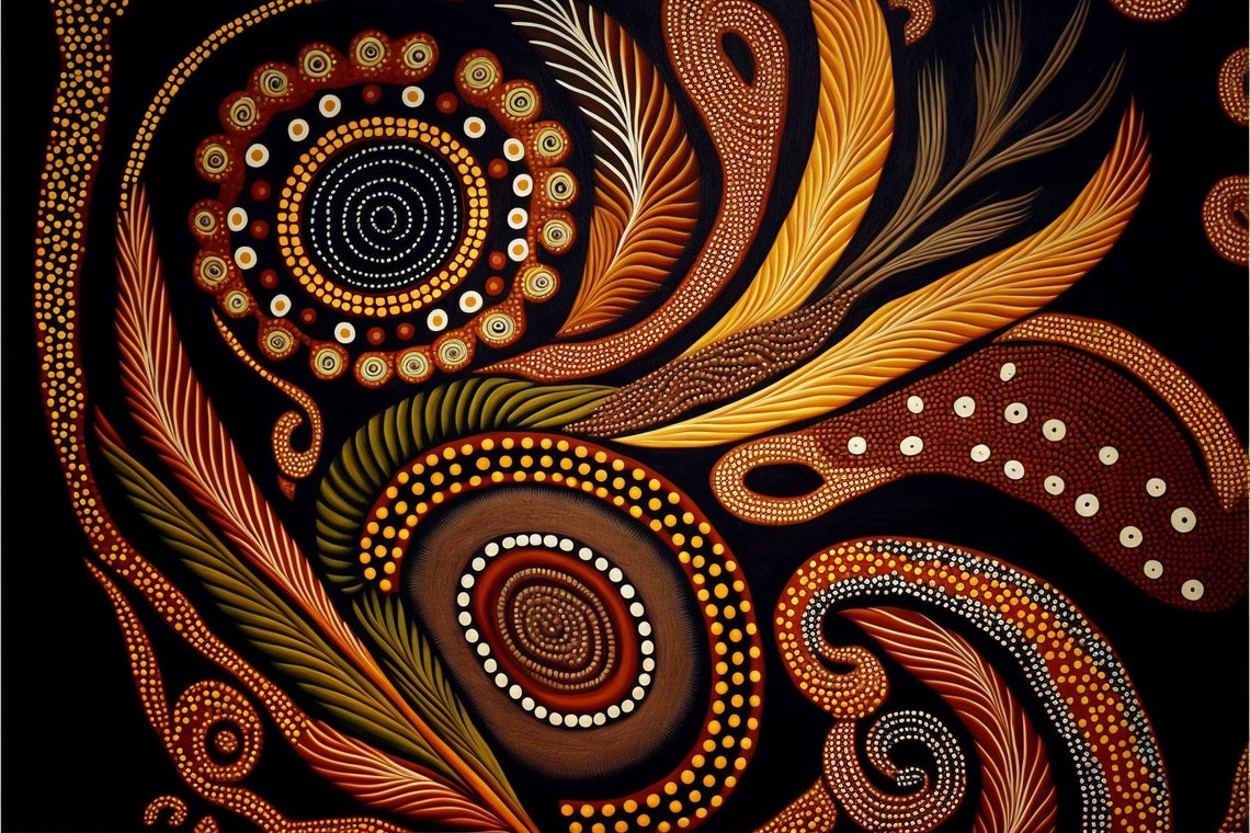 8 Original Beautiful Native Australian Aboriginal Prints Bundle of 8 ...