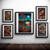 8 Original Beautiful Native Australian Aboriginal Prints Bundle of 8 Digital Prints Eclectic ...