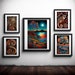 8 Original Beautiful Native Australian Aboriginal Prints Bundle of 8 Digital Prints Eclectic ...