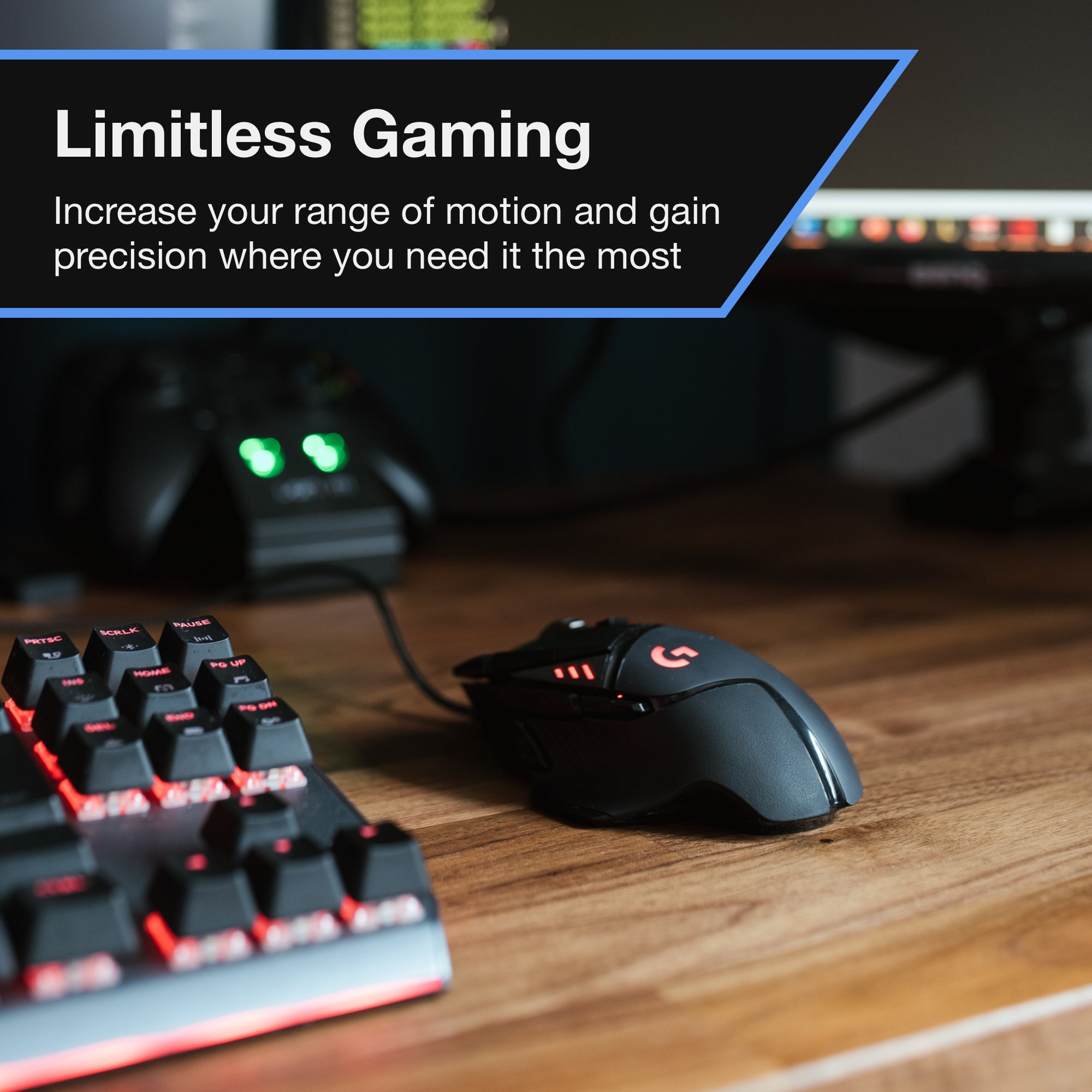 Logitech G502 X Wireless Mousepad - Zeropad Minimalist Mousepad - 3 ...