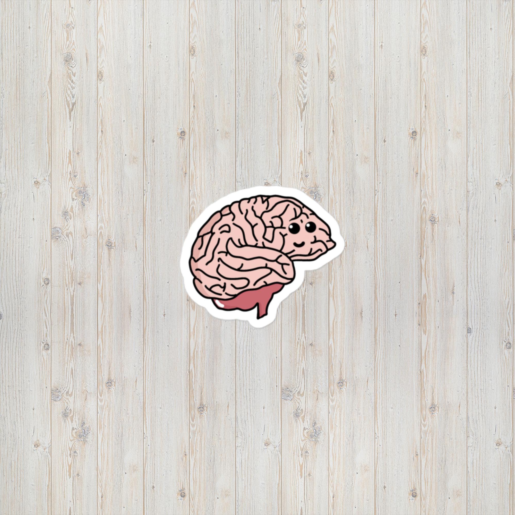 Cute Smiling Brain Organ - Etsy