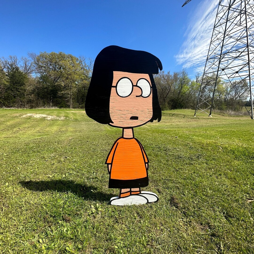 Marcie From Charlie Brown Outdoor Yard Art Decoration - Etsy