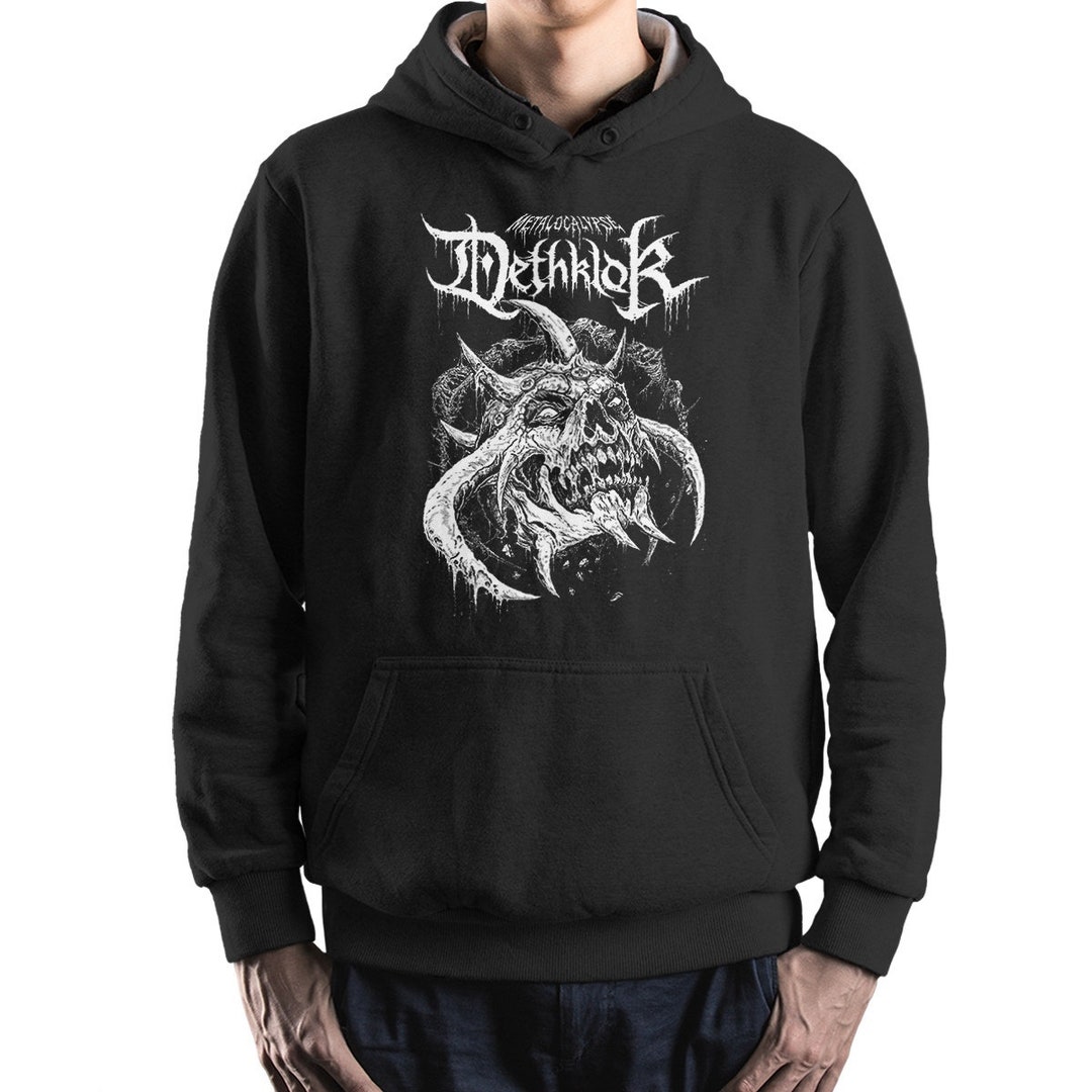 Metalocalypse Dethklok Skull Hoodie and Sweatshirt, Unisex Sizes (DTH ...