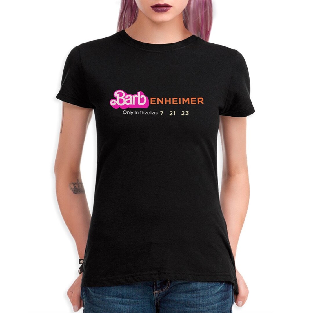 Barbenheimer Graphic T-shirt, Oppenheimer Shirt, Men's and Women's ...