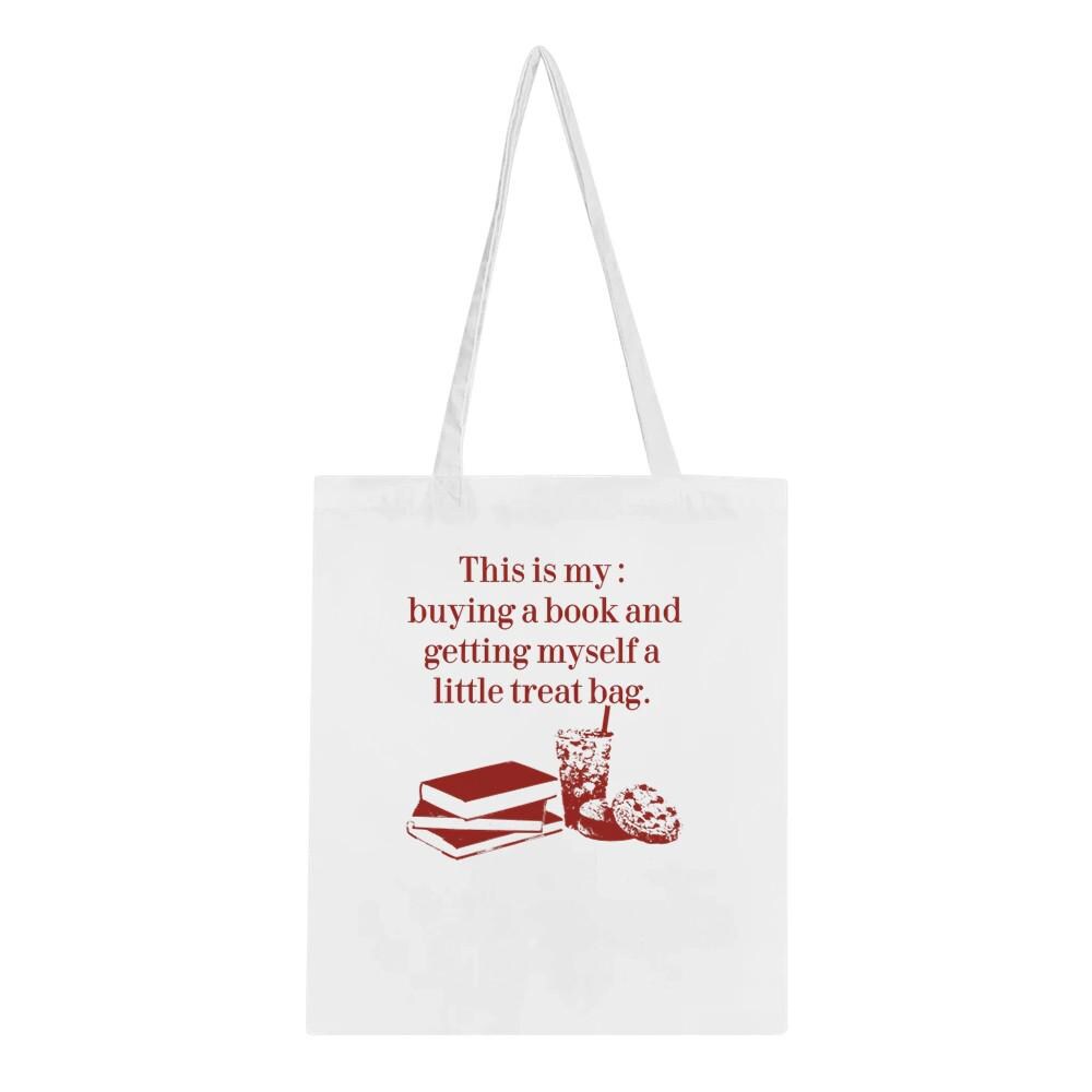 Treat Bag, Funny Tote Bag, Meme Tote Bag, Graphic Tote Bag, Cursed Tote ...