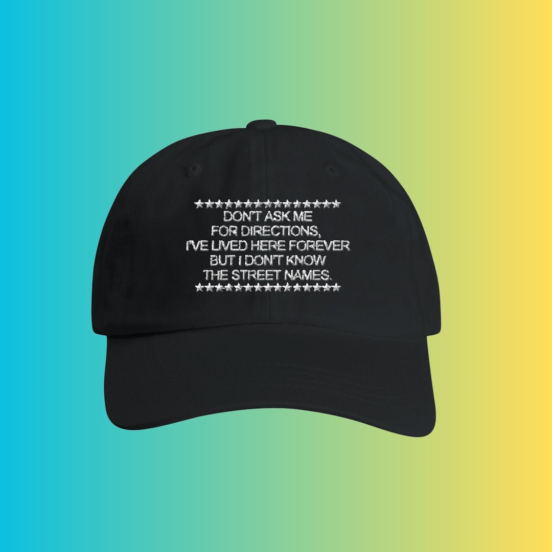 Funny Stupid Hat, Meme Hat, Cursed Hat, Unhinged Hat, Funny Unisex Hat ...