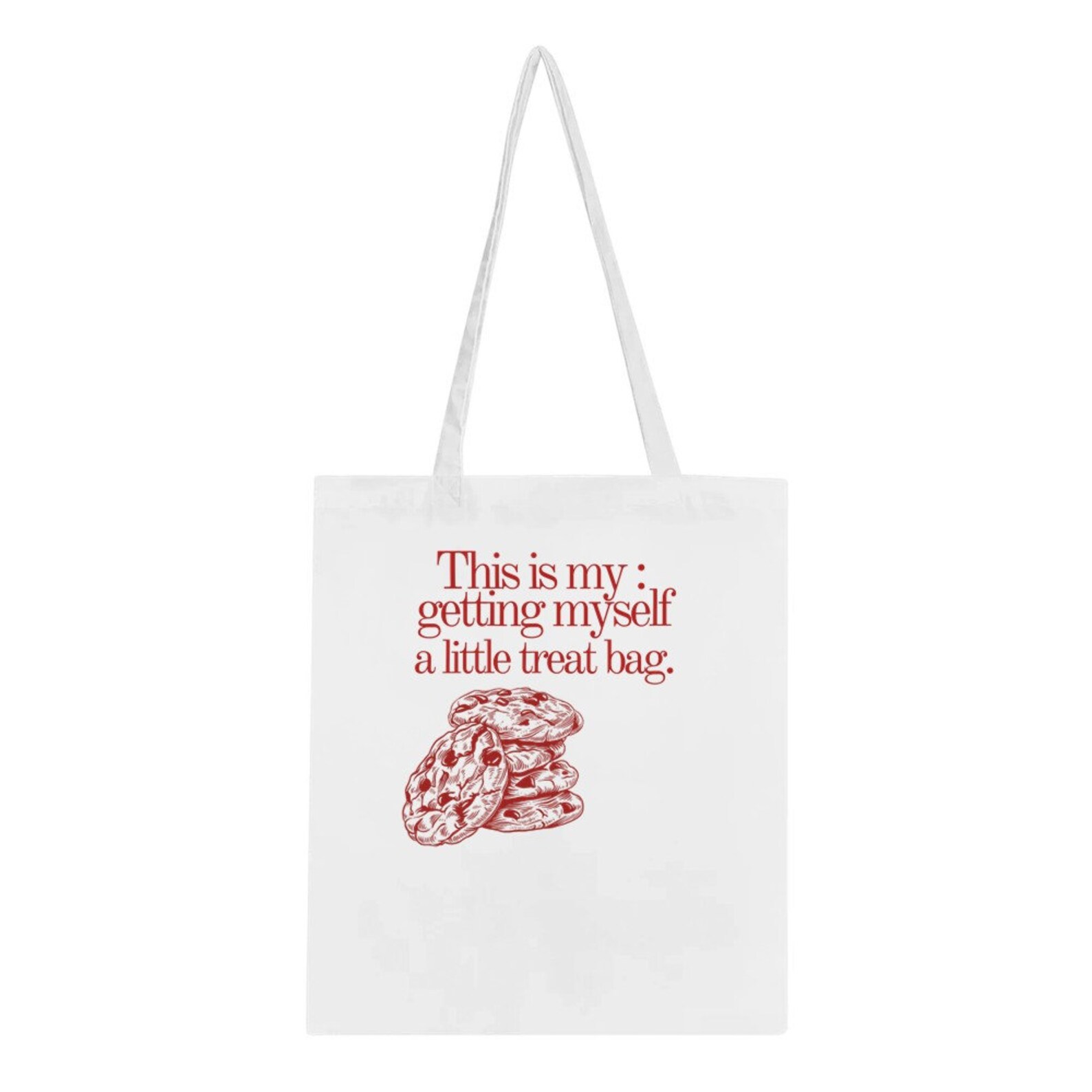 Getting Myself a Little Treat Bag, Funny Tote Bag, Meme Tote Bag ...