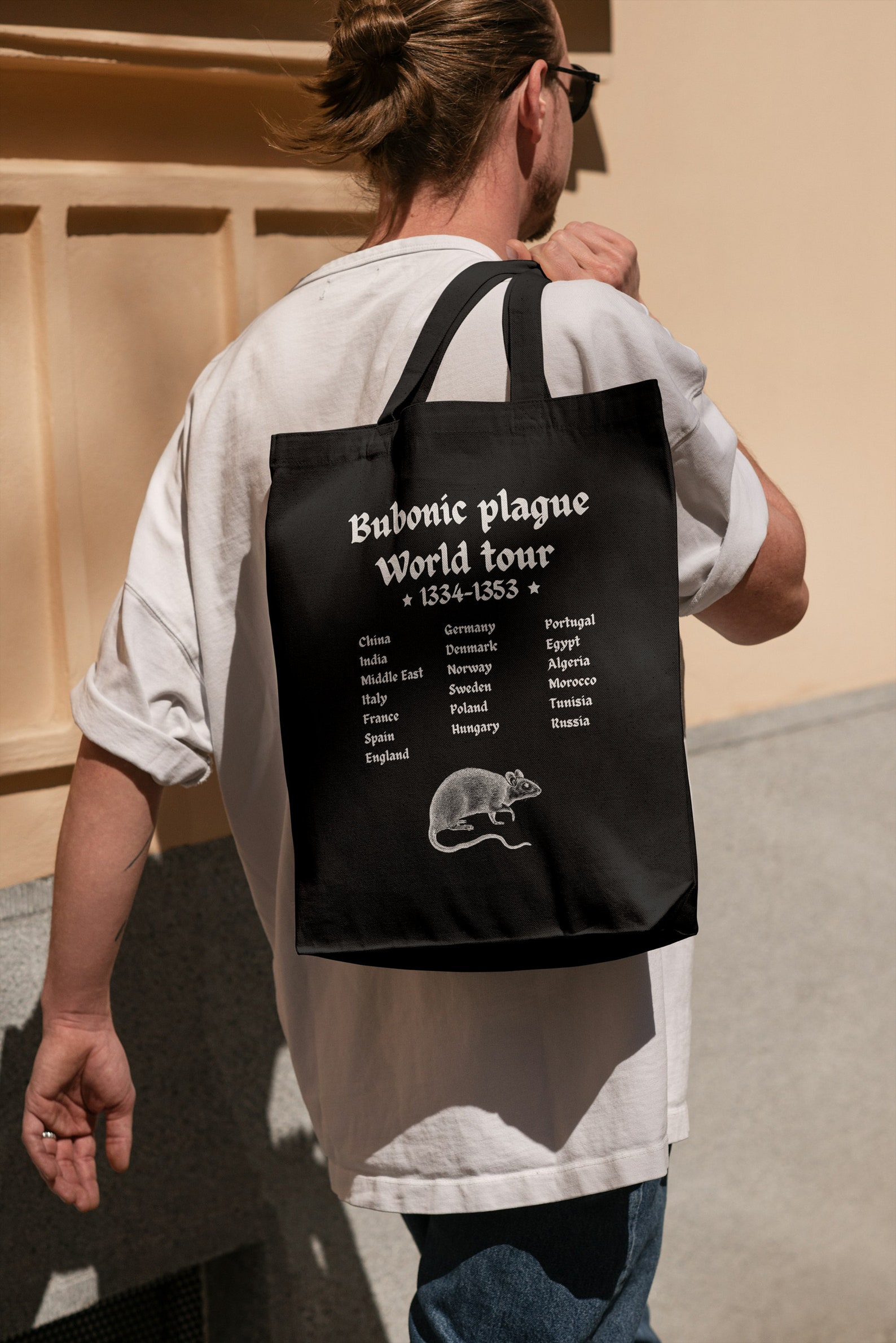 Funny Tote Bag, Meme Tote Bag, Bubonic Plague Bag, Sarcastic Tote Bag ...