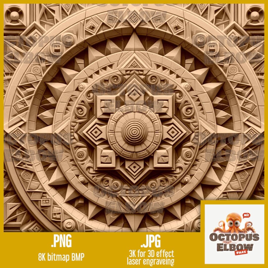 Shapes - Laser Burn 3D, High Quality Files, Engraving With 3D Effect, 2 ...