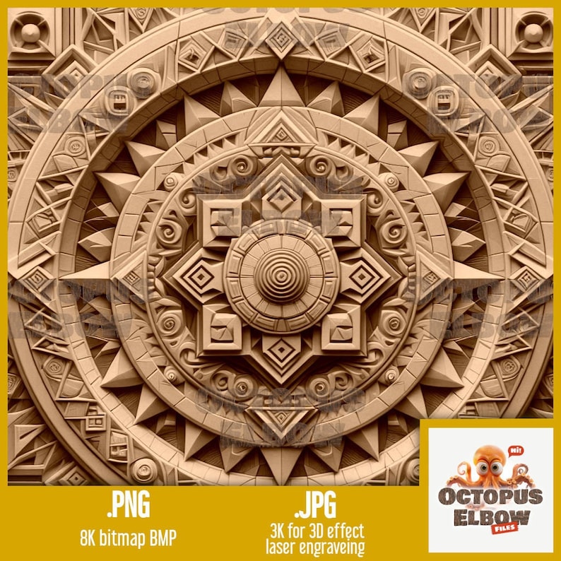 Shapes - Laser Burn 3D, High Quality Files, Engraving With 3D Effect, 2 ...