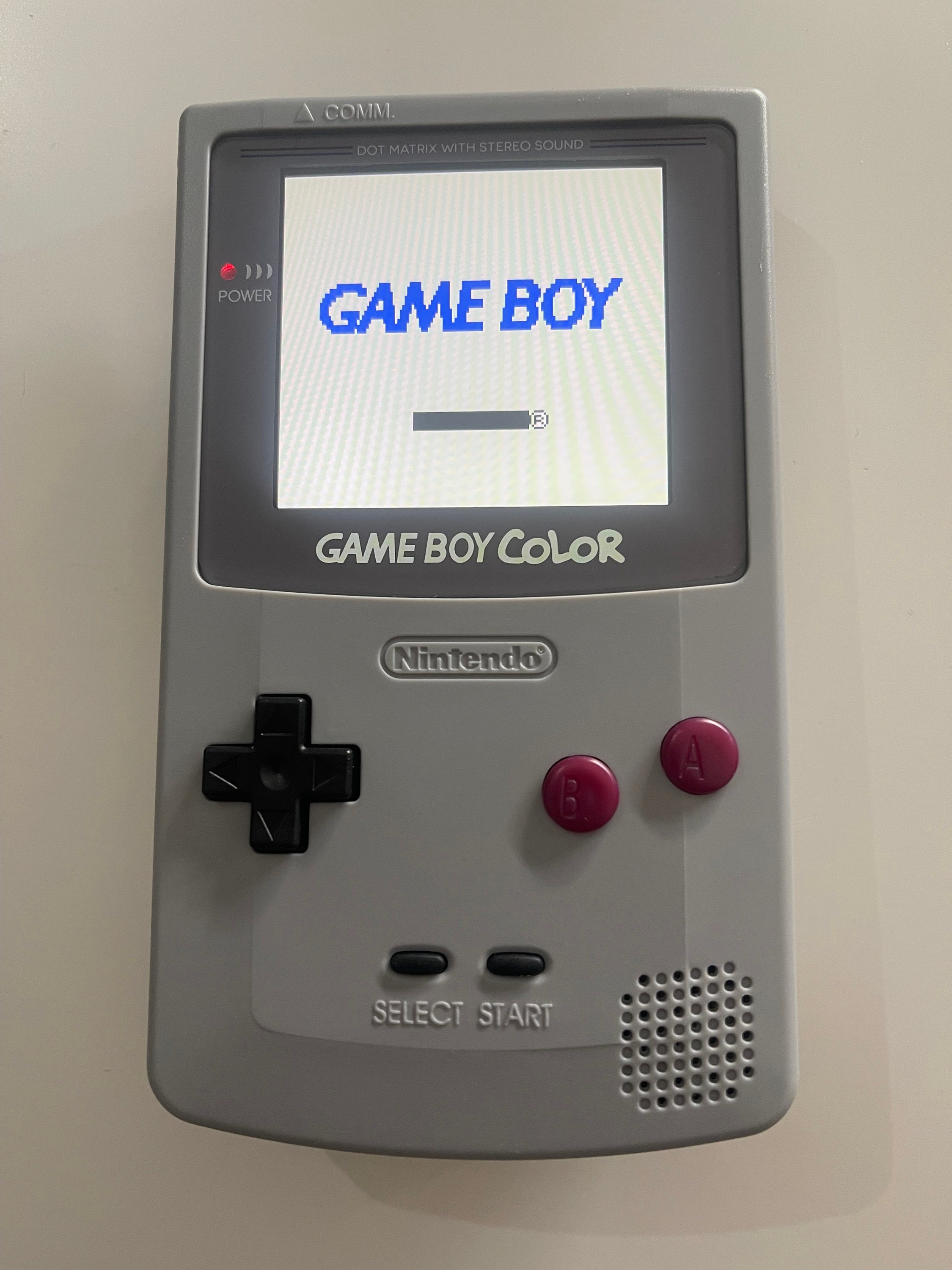 Nintendo Gameboy Colour With Backlit IPS Screen Mod Custom DMG Shell Q5 ...