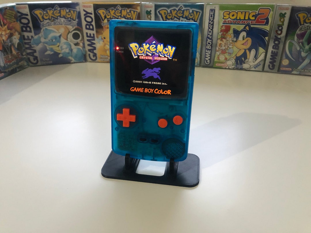 Nintendo Gameboy Colour With Backlit IPS V2 Screen Mod Custom Clear ...