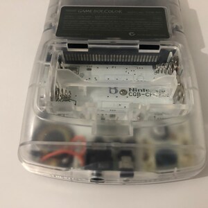 Nintendo Gameboy Colour With Backlit IPS Screen Mod Custom Clear ...