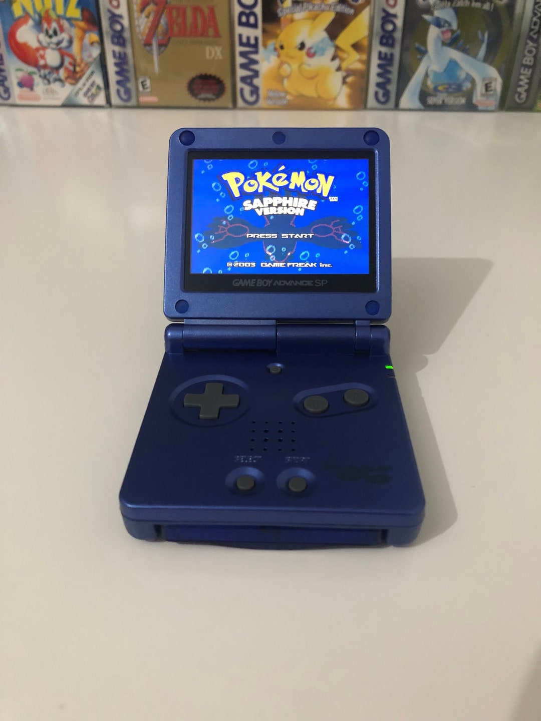 Nintendo Gameboy Advance SP With Backlit IPS V2 Screen Mod Custom ...