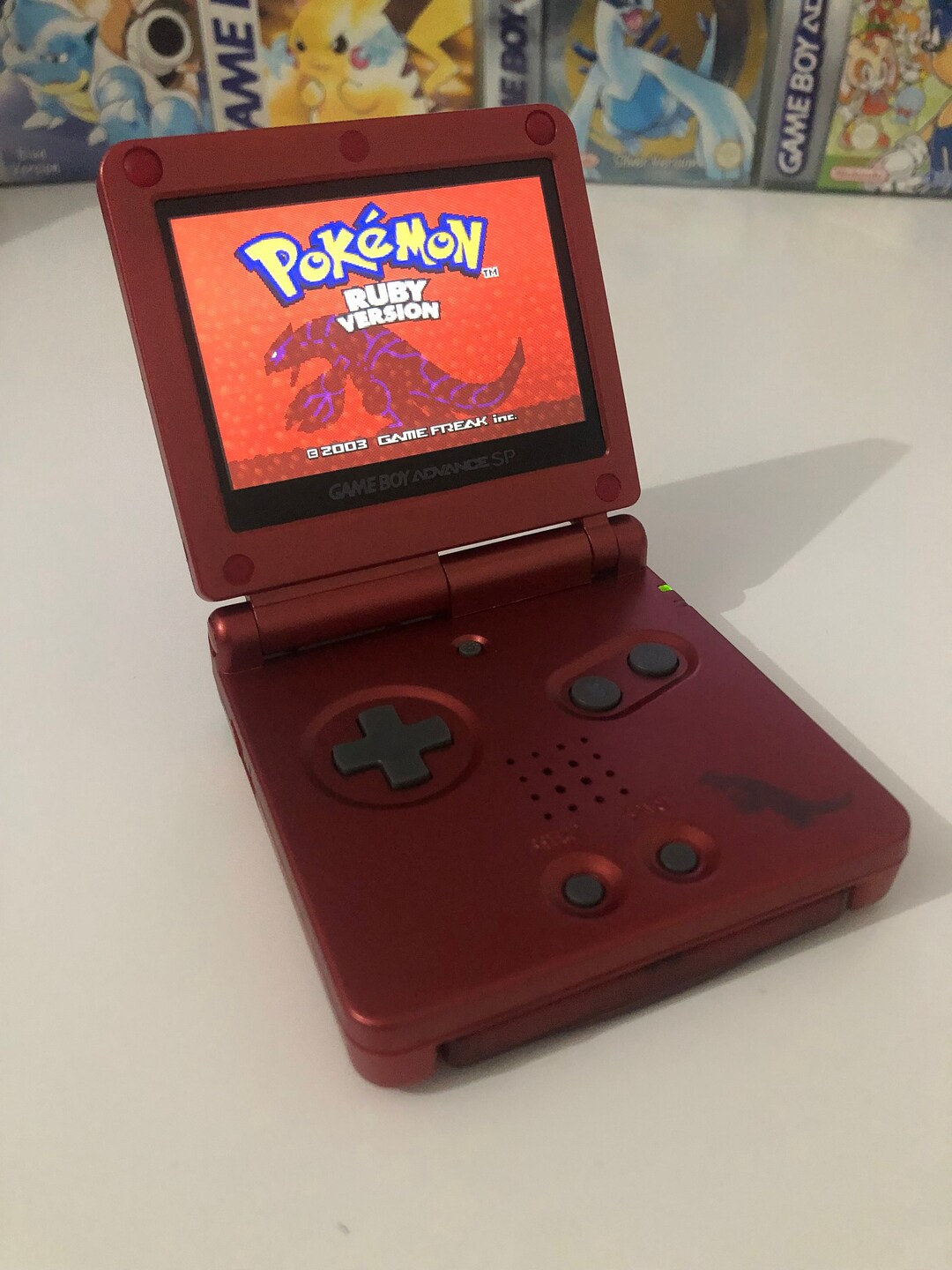 Nintendo Gameboy Advance SP With Backlit IPS V3 Screen Mod - Etsy